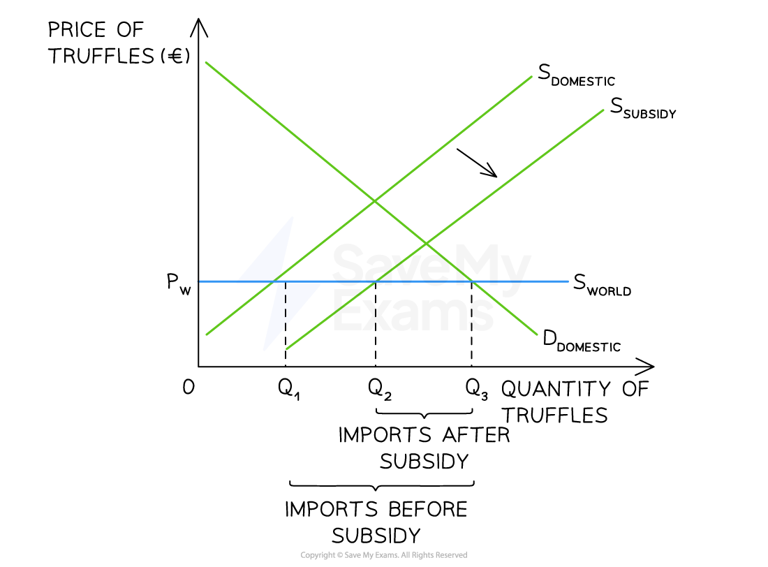Export Subsidies (4.2.3) | SL IB Economics Revision Notes 2022 | Save ...